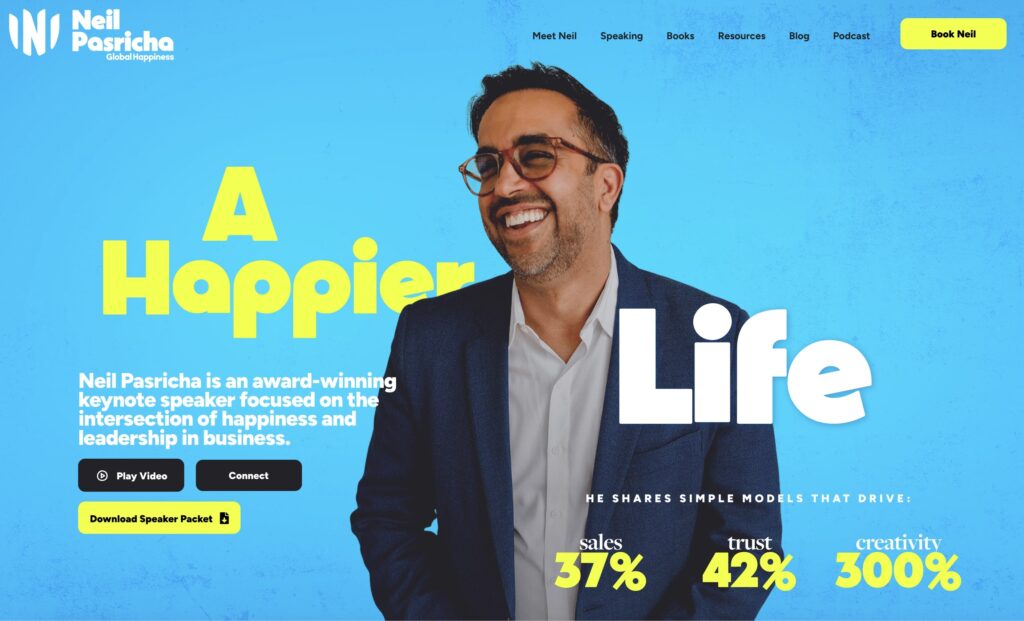 Neil Pasricha | Author, Speaker, and Researcher on Happiness